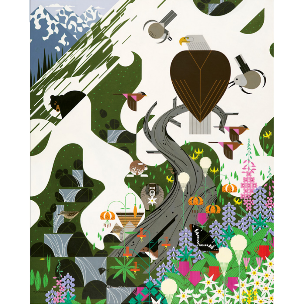 Charley Harper: The Alpine Northwest – The Puzzle Academy